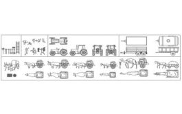 coleção de módulos de farm | Thousands of free CAD blocks