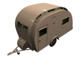 Retro caravan 3ds max model download - CADblocksfree | Thousands of ...