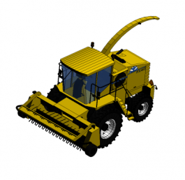 Tractor de grano modelo Revit | Thousands of free CAD blocks