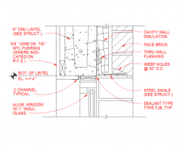 2D CAD Window Head Detail - CADBlocksfree | Thousands of free AutoCAD ...