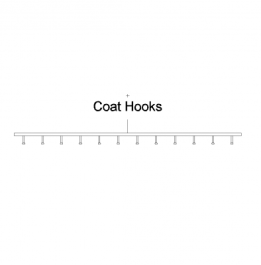 2D CAD绘图衣帽钩计划 - CADBlocksfree | Thousands of free AutoCAD drawings