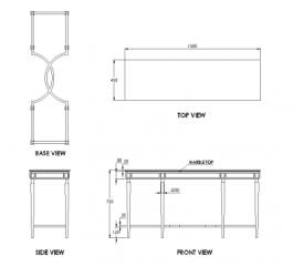 Hall de entrada consola DWG | Thousands of free CAD blocks