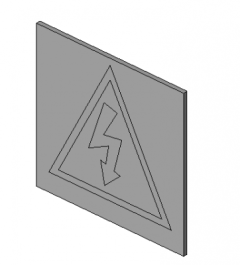 Signage Electricity Revit | Thousands of free CAD blocks