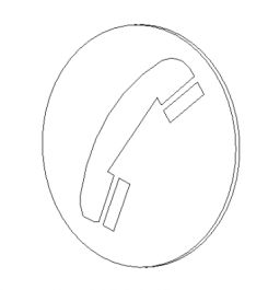 Signage Telephone Revit | Thousands of free CAD blocks