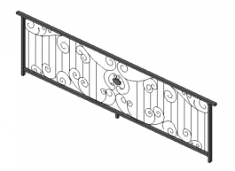 Decorative Iron Railin Revit | Thousands of free AutoCAD drawings