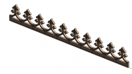 Decorative Ridge Cresting Solar Revit | Thousands of free AutoCAD drawings