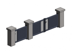 Gate Revit | Thousands of free AutoCAD drawings