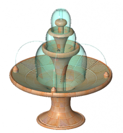 Garden fountain Revit | Thousands of free AutoCAD drawings