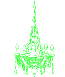 Candle Chandeliers dwg | Thousands of free CAD blocks