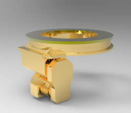 Solid-works 3D CAD Model of indexing tables Flexible, Type NR ...