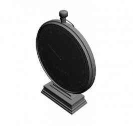 3DS Max Bloque reloj retro - CADBlocksfree | Thousands of free AutoCAD ...