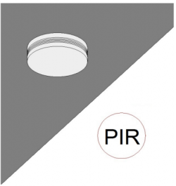 PIR sensor de iluminación de la familia Revit - CADblocksfree ...