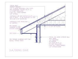 2x4 Siding Eave .dwg | Thousands of free CAD blocks