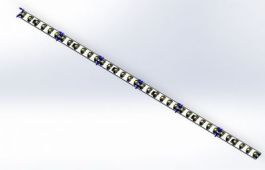LED Strip Solidworks File | Thousands of free CAD blocks