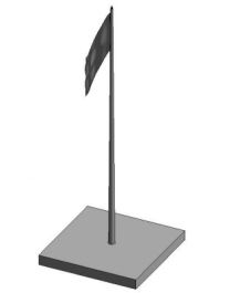 Flag Pole Revit Family 1 | Thousands of free CAD blocks