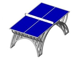 Modern Ping_Pong table Revit Family | Thousands of free CAD blocks