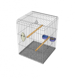 3D Sketchup Birdcage - CADBlocksfree | Thousands of free CAD blocks