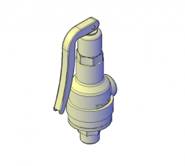 Valvola di sicurezza 3D CAD - CADBlocksfree | Thousands of free CAD blocks