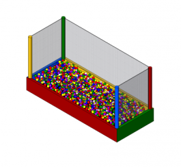 3D de Revit Bola Pit - CADBlocksfree | Thousands of free AutoCAD drawings