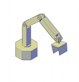 3D CAD Robotic Arm - CADBlocksfree | Thousands of free CAD blocks