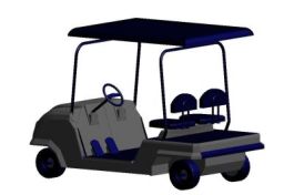 Golf Cart Revit Family 1 | Thousands of free CAD blocks