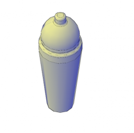3D dwg cocktail mixer - CADblocksfree | Thousands of free AutoCAD drawings