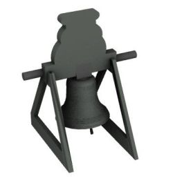 huge vintage announcement bell 3d model .3dm format | Thousands of free ...