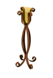 glass covered candle stand 3d model .3dm format | Thousands of free CAD ...