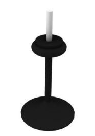 modern designed candle stand 3d model .3dm format | Thousands of free ...