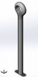 Cotter pin Solidworks part | Thousands of free CAD blocks