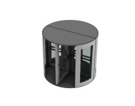 Rotating entrance door design 3d model .3dm format | Thousands of free ...