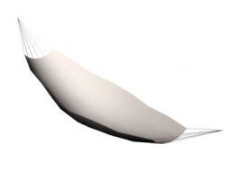 hammock design with two support rods 3d model .3dm format | Thousands ...