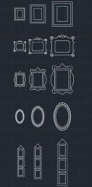 picture fames | Thousands of free AutoCAD drawings
