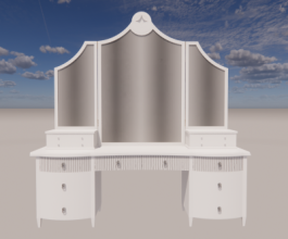 Hugh makeup table revit family | Thousands of free CAD blocks