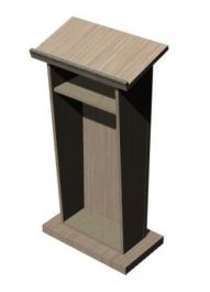 simple designed wooden podium 3d model .3dm format | Thousands of free ...
