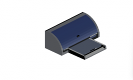 printer with a simple look 3d model .dwg format | Thousands of free ...