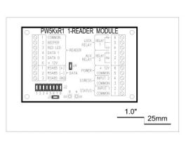 PW-Series Single Reader Module | Thousands of free CAD blocks