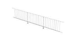 Simple designed steel railing 3d model .3dm format | Thousands of free ...