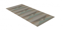 Modern designed large rug rhino model .3dm | Thousands of free CAD blocks