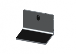 tablet designed with a simple look 3d model .dwg format | Thousands of ...