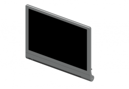 simple designed tablet 3d model .dwg format | Thousands of free CAD blocks