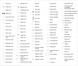 Autocad valve symbols library - sosprotect