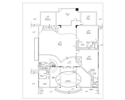 10 BHK House Design with Swimming Pool Layout Plan .dwg_1 | Thousands ...