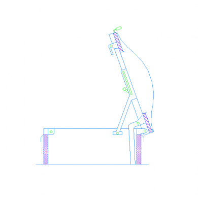 Dynamic roof hatch | Thousands of free CAD blocks