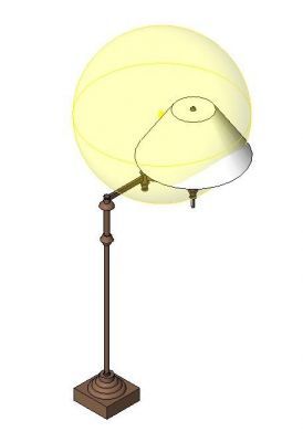 Lamp Swing-Arm Revit Family | Thousands of free CAD blocks