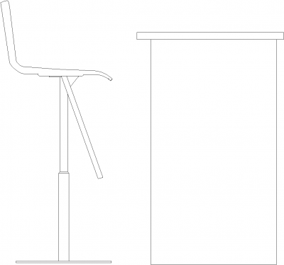 1887mm Wide Bar Counter with Granite Top and Three Bar Stools Right ...