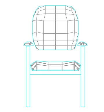Chair elevation dwg | Thousands of free AutoCAD drawings