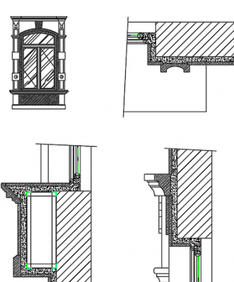 Window detail dwg | Thousands of free CAD blocks