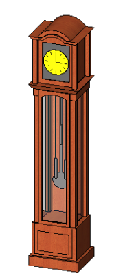 Clock Grandfather Revit | Thousands of free CAD blocks
