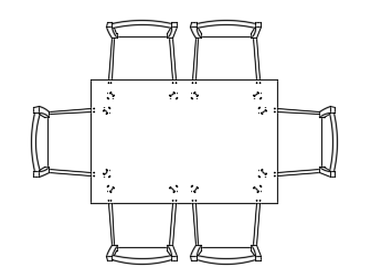 Dining table plan dwg | Thousands of free AutoCAD drawings